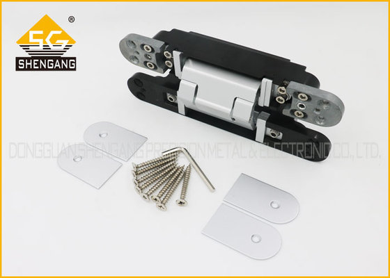 Zamak 3d Adjustable Hinges , Heavy Duty Gate Hinges Of GB Zinc Alloy
