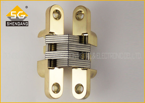 Zinc Alloy Cupboard Door Hardware Invisible American Hinge For Wooden Box