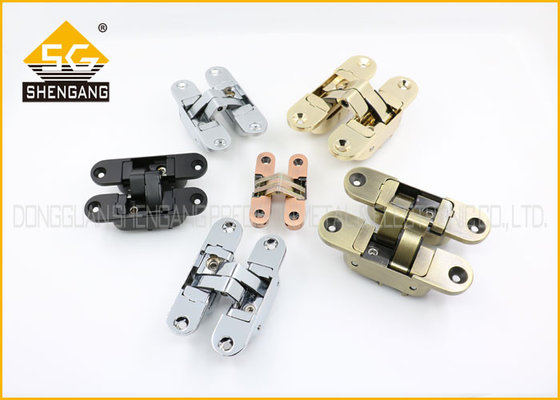 Customized Italian Hinges Size 111.5*29*36 mm Adjustable Invisible Door Hinges For Wood Door