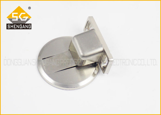 Japanese Type Metal Zinc Alloy Floor Mount Magnetic Door Stop Hardware