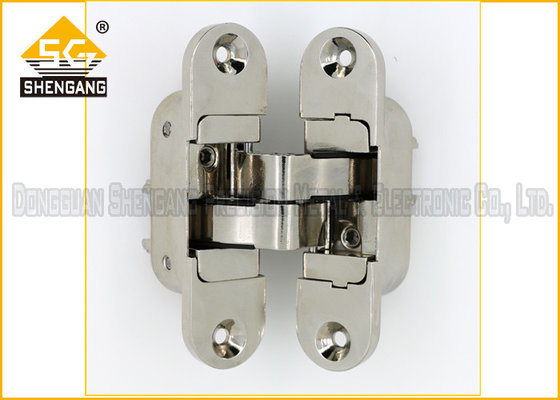 180 Degree Adjusted Invisible Door Hinges Support Copper / Brass Finishing
