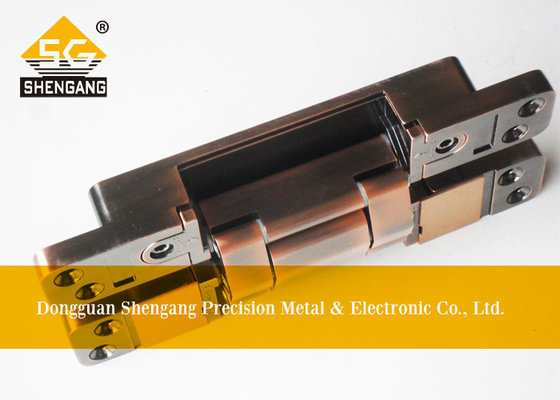 Commercial 3D Metal Interior Door Hidden Hinge Opening 180 Degree