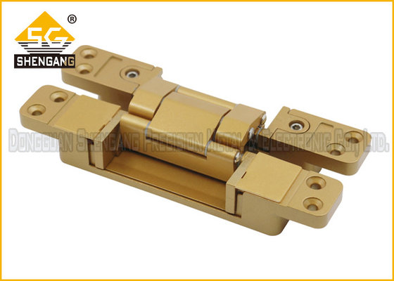 3D Invisible Hinges Exterior Door Three Way Hinge , Hidden Hinges For Cabinets