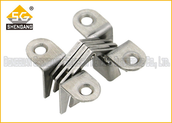 Italian type Ice Box Freezer Stainless Steel Concealed Hinges 180 Degree