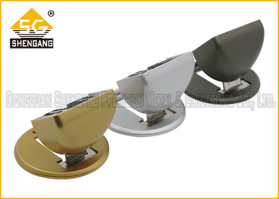 Hidden-style Floor mounted Magnetic Door Stopper metal Doorstopper