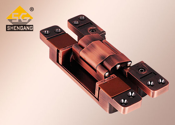 180 Degree Invisible Three Way Hinge 3D Security Flush Door Hinge Of Zinc Alloy