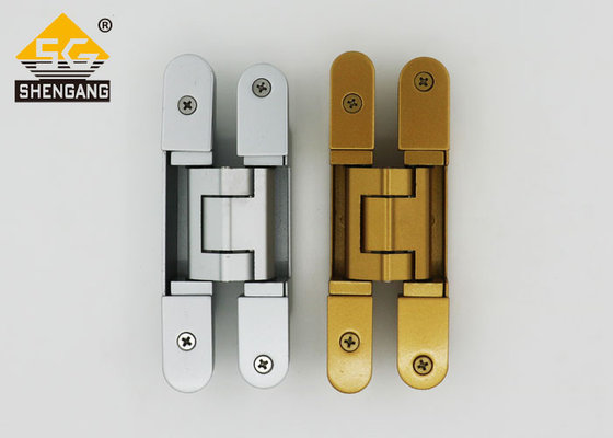 Adjustable Interior Door Hinges , 180 Degree Hidden Hinge Hardware