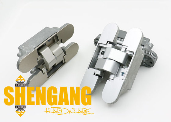 Removable 3D Concealed Italian Hinges , Hidden Closet Door Hinges