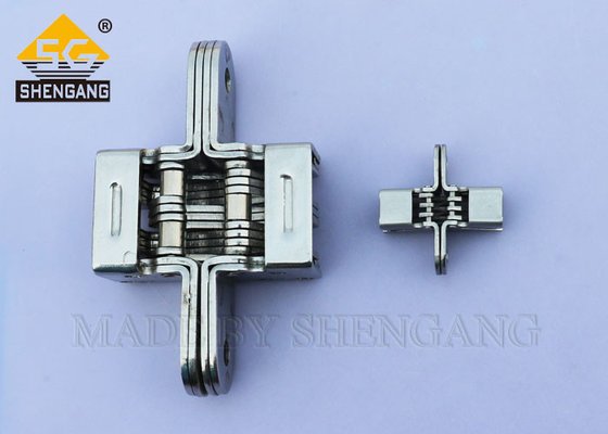 Hidden 180 Degree Metal Stainless Steel Concealed Hinges For Cabinets