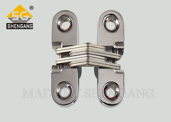180 Degree Invisible Folding Door Hardware For Jewelry Boxes , Itatly Type Adjsutable Door Hinge