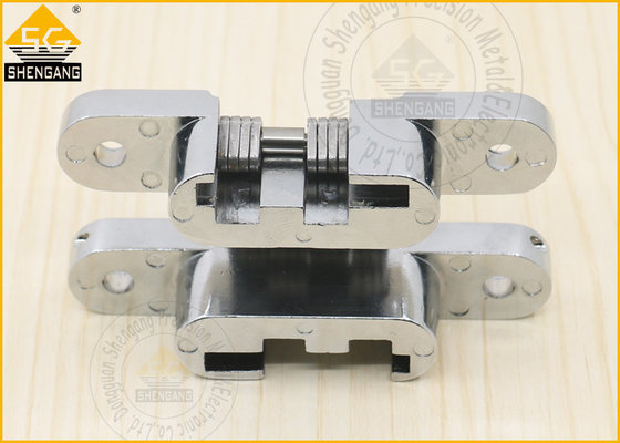 Commercial Interior Concealed American Hinge / 180 Degree Door Hinges Furniture Hardware