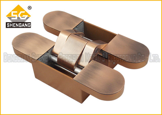 Antique copper zinc alloy 2d concealed heavy duty door hinges
