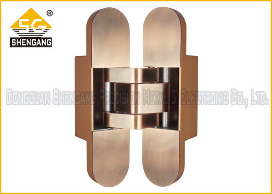 Antique copper zinc alloy 2d concealed heavy duty door hinges