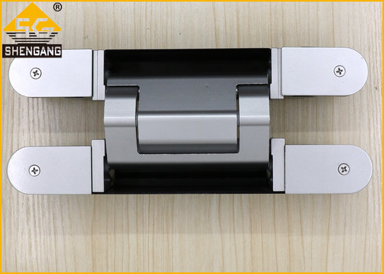 160kg / Pair Open Zinc Alloy Door Invisible Heavy Duty Door Hinges 240*32*32*42mm