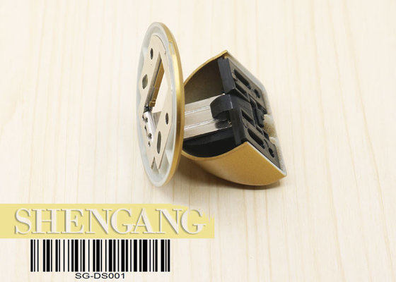Home Magnetic Door Stop , Satin / Chrome / Brass Finishing Commercial Door Stops