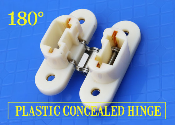 180 Degree American Hinge Nylon Plastic Concealed Folding Stainless Steel Door Hinges For Wooden Boxes SG-PH101