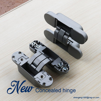 3d Adjustable Hide Type Italian Hinges Concealed Folding Hinges For Flush Wood Doors