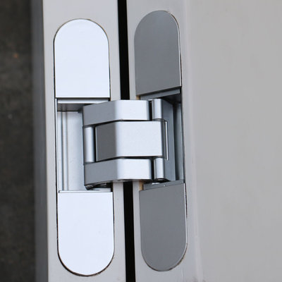 zinc alloy flush doors 3D adjustable concealed hinge 60kg