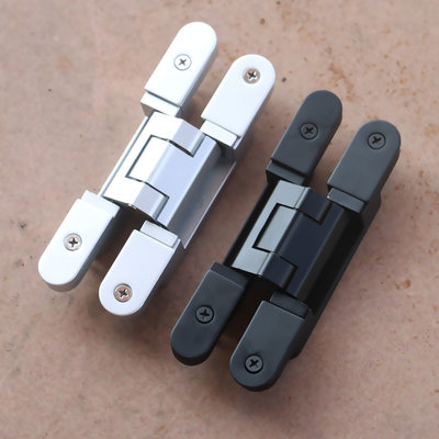 Chrome 180 degree 3D Adjust Concealed Universal door hinges