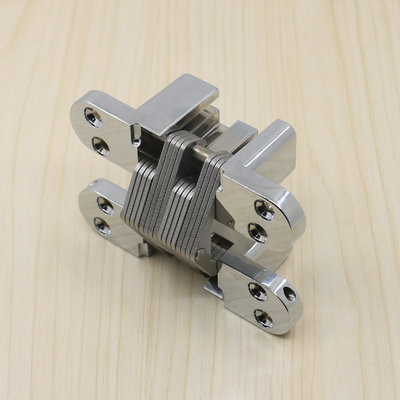 SOSS Type Concealed Hinge Invisible 180 Degree Concealed Hinges For Wooden Doors 90kg/Pair
