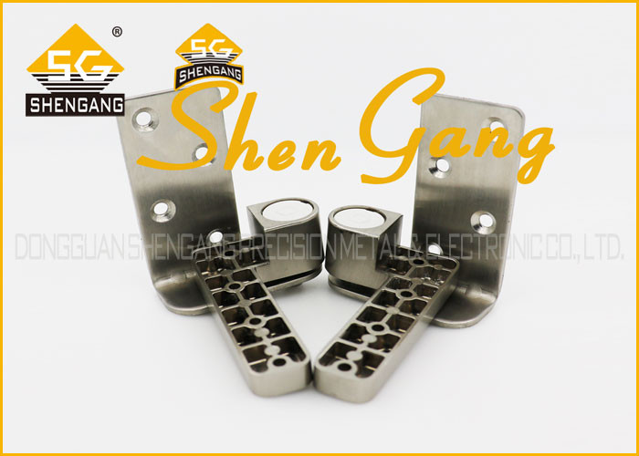 90 Degree Stainless Steel Pivot Door Hinges / Heavy Duty Offset Hinges , 131*25mm(L*W)