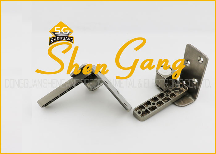Interior Invisible Aluminum Door Pivot Hinge For Swinging Door / Cabinets
