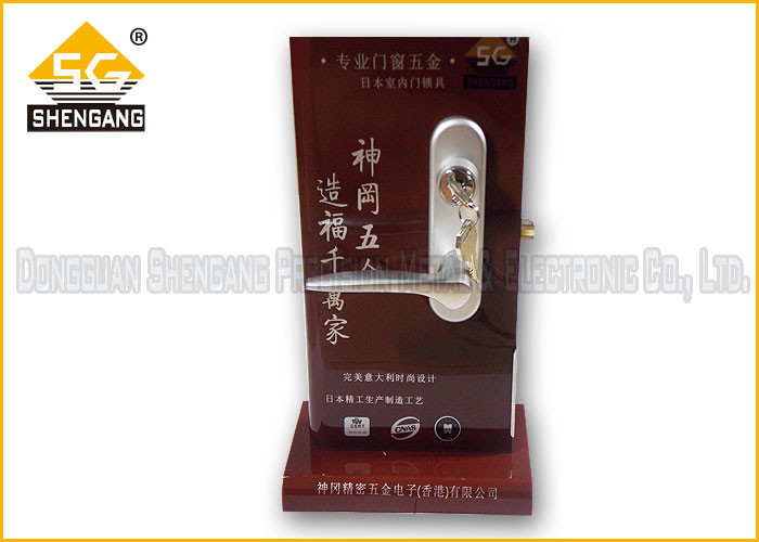 Residential Door Handle Lock , Apartment Exterior Entrance Door Adjustable Silent Lock Set