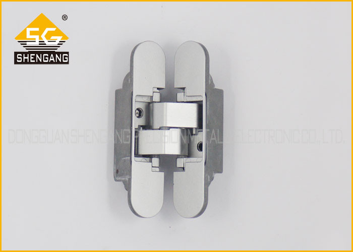Concealed Zamak Italian Hinges For Interior Doors , 180 Degree Adjsuatble