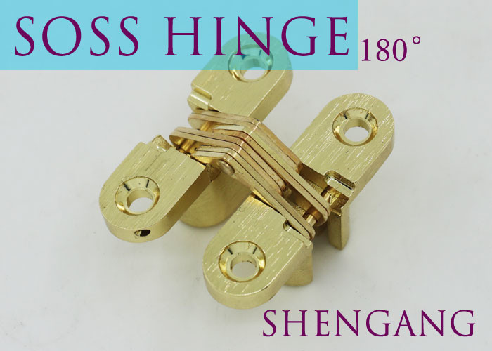 Stainless Steel Furniture Hardware For Concealed Door , Adjustable Door Hinges