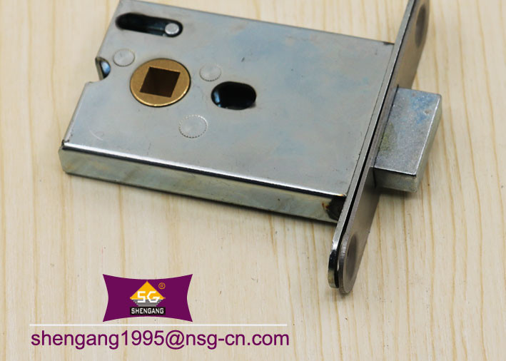 Office Building Toilet Mortise Door Lock Italian / European Mortise Lock Body