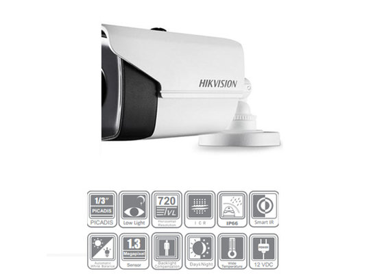 Hikvision 3Mp Bullet Camera Weatherproof Security Camera With Night Vision