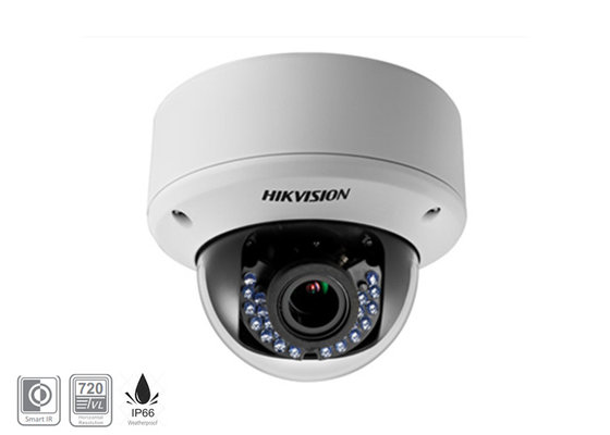 Indoor Hikvision HD Analog Cameras Vandal Proof DS-2CE56C5T-AVPIR3