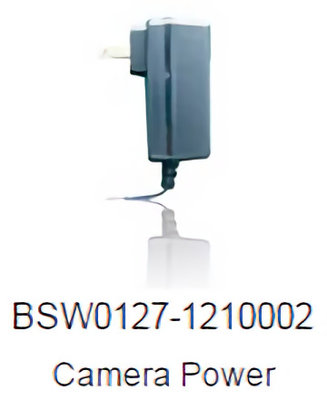 Energy Saving CCTV Power Charger European 2 Pin , Security Camera Power