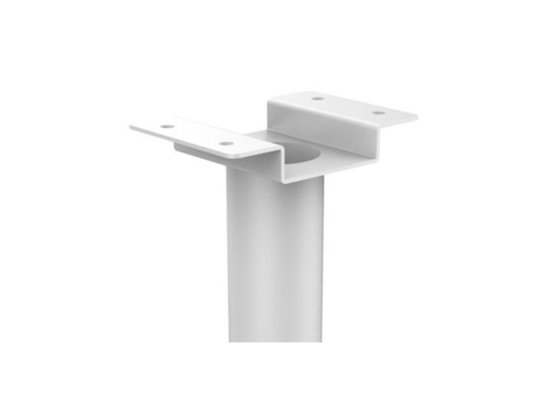 White Steel CCTV Accessories Pendent Mounting Bracket for PTZ Camera