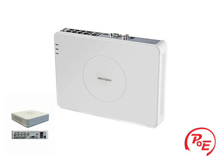 POE H.264 Network NVR Hikvision 8 Channel NVR High Resolution