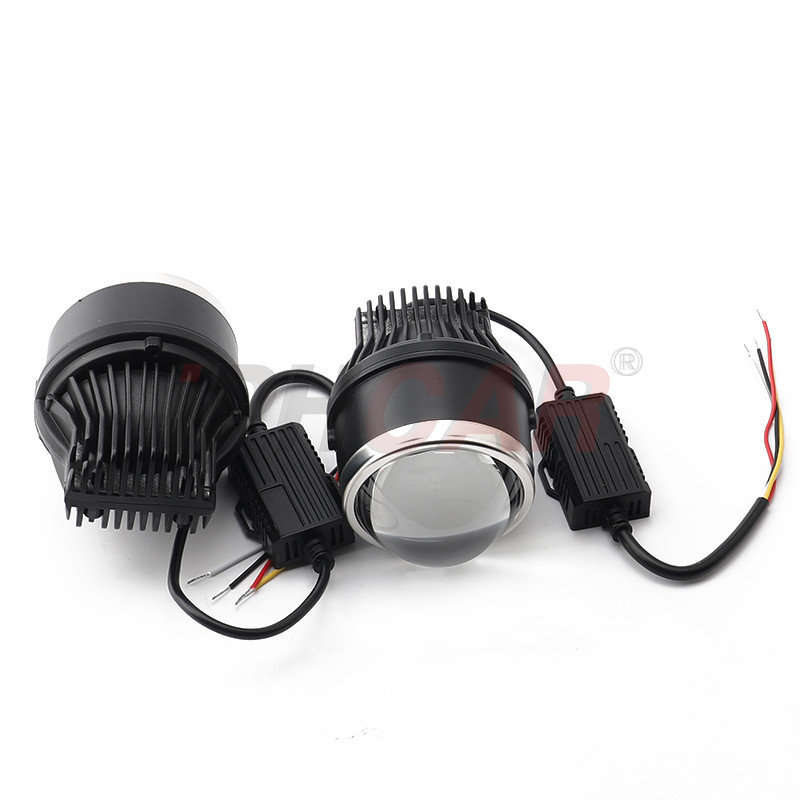 Super Bright 3.0 inch LED Fog Lamp Light with Daytime Running Light Universal for 12V Car