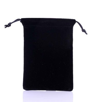 Custom Printed Suede Jewelry Pouch Cadmium Free Fabric For Christmas Gifts supplier