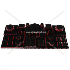 China acrylic jewelry display showcase with props supplier