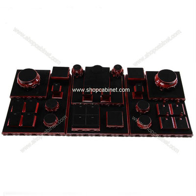 acrylic jewelry display showcase with props supplier