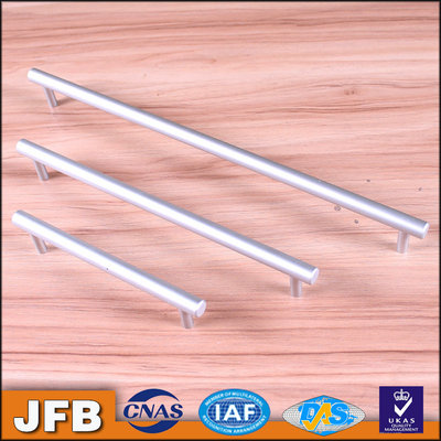 ITEM 4406 CC128mm foggy silver Aluminum customized various colours finished furniture cabinet door pull handles supplier