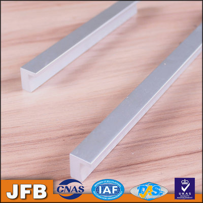 ITEM E09 CC128mm foggy silver customized ALUMINUM kitchen cabinet cabinet door pull handles supplier