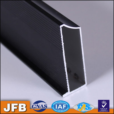 Item L092 3000meters anodized black windows and door types of for kitchen cabinet aluminum profile supplier
