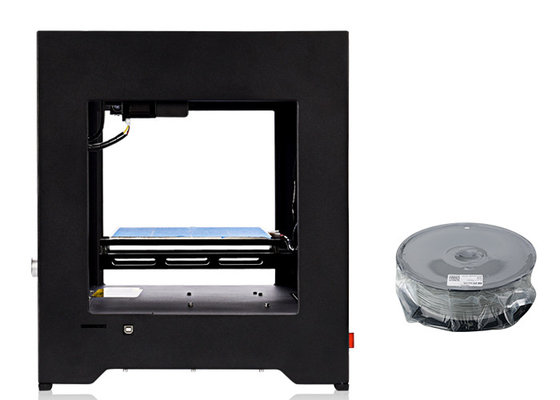 FDM Desktop Home Metal 3D Printer Kit , Black PLA Filament 3D Printer
