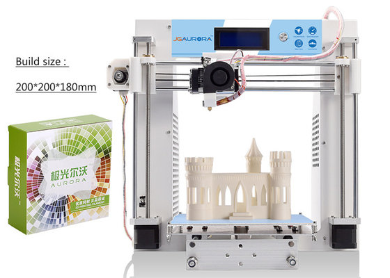 PLA / ABS Filament DIY Reprap 3D Printer High Resolution with LCD Screen
