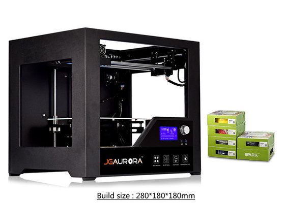 High Accuracy Home 3D Printer ABS Filament Hot Bed SD Card