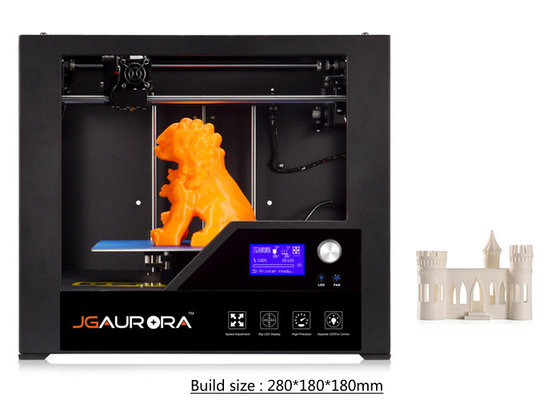 High Accuracy Home 3D Printer ABS Filament Hot Bed SD Card