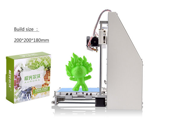 1.75 ABS Filament Large Scale 3D Printer Metal Frame With LCD Screen