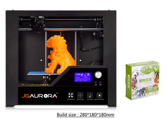 Professional Black Home Use 3D Printer Desktop Heating Bed SD Card 8GB