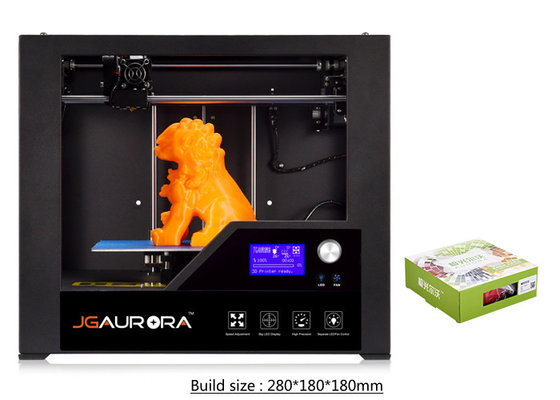 Cura FDM Type Large Volume 3D Printer , Metal CNC 3D Printing Machine