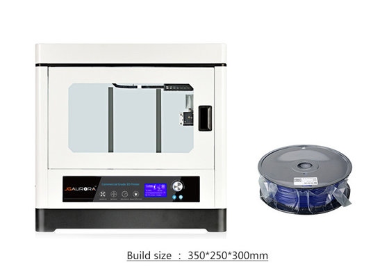 1.75mm PLA Filament 3D Printing Machine , Cura Software Rapid Prototype 3D Printer